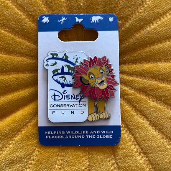 Disney | Other | Disney Conservation Fund Simba Lion King Disney Pin ...